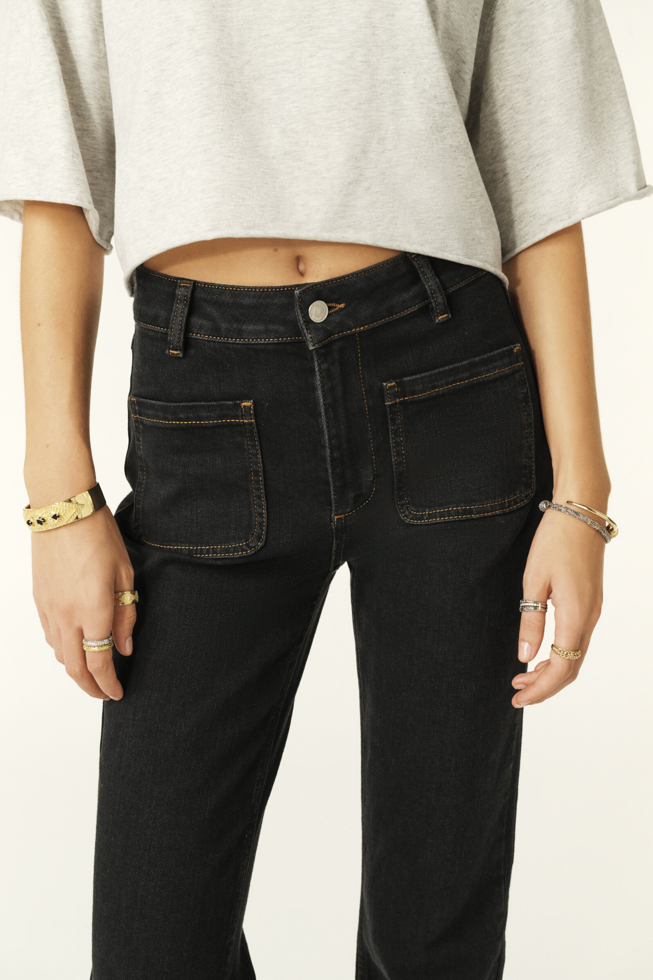 Trousers & Jeans - Flared Trousers, Joggers & Denim Jeans | ba&sh UK